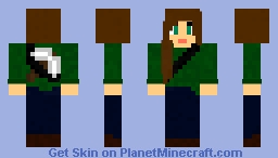 Adventurer / Explorer (Girl) Minecraft Skin