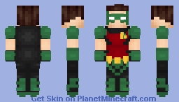 RedRobin (DC Rebirth) Minecraft Skin
