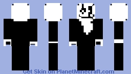 [] Gaster [] UNDERTALE SKIN #1 [] Minecraft Skin