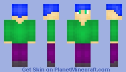 Anime (Ish) guy. Minecraft Skin