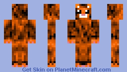Ginger Cat Minecraft Skin