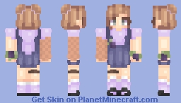 Periwinkle girl |kyraye Minecraft Skin