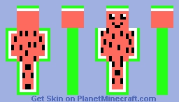 Watermelon Minecraft Skin