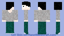 L with a Side Face XD Minecraft Skin