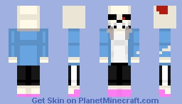 Horrortale Sans Minecraft Skin