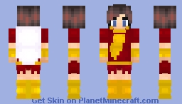 Mary Marvel (DC Rebirth) Minecraft Skin