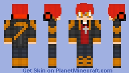 Mystic Messenger Seven (707) Minecraft Skin