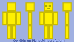 Yellow Slime Minecraft Skin