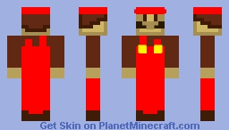 NES SERIES--- Mario Minecraft Skin