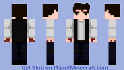 Han Solo Minecraft Skin
