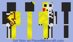 Skelachu | Halloween costume Minecraft Skin