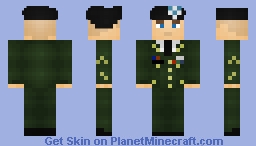 U.S. Army Soldier Dress Greens. E-2 Minecraft Skin
