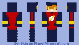 Male Speedster (Dc) Minecraft Skin