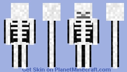 Skeleton! Minecraft Skin