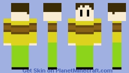 Gary [FAN-MADE UT CHARACTER MADE BY ME] Minecraft Skin