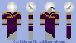 Dark Elf Council Woman Minecraft Skin