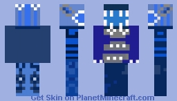 Ice Dragon Soldier Minecraft Skin