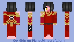 Cinder Fall (Rwby S4) Minecraft Skin