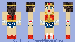 Wonder women (Request) Minecraft Skin