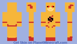 The Reverse-Flash Minecraft Skin