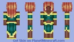 Water Mage?? Belly dancer?? Minecraft Skin