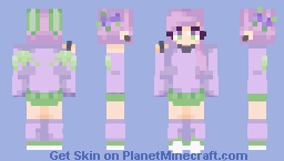 Grape Atoms Minecraft Skin
