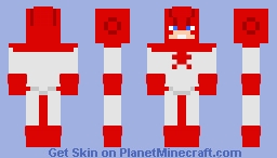 Red Trinity (Member) (Dc) Minecraft Skin