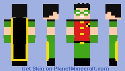 Robin (Dick) (Dc) Minecraft Skin