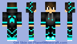 the_cyberdiamond official skin Minecraft Skin