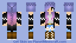 Cute Fall Girl Minecraft Skin