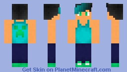Blue Guy Minecraft Skin