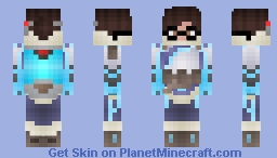 Mei - Overwatch Minecraft Skin
