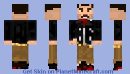 Negan [TWD] Minecraft Skin