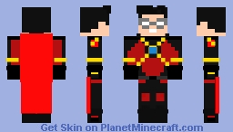 Red robin (Tim) (Rebirth) (Dc) Minecraft Skin