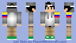 Sammy3212 Colombia Minecraft Skin