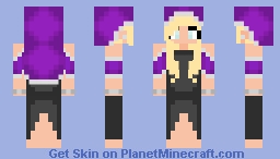 Lady Midnight Minecraft Skin
