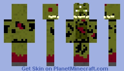 Springtrap Minecraft Skin