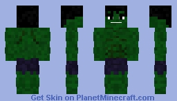 Hulk Minecraft Skin