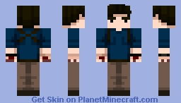 Nathan Drake - Uncharted 4 Minecraft Skin