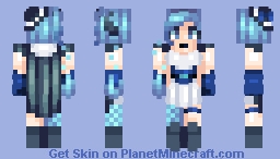 Ice wizard... Minecraft Skin