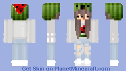 Melon Girl Minecraft Skin