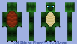 Turtle, yes a Turtle. Minecraft Skin