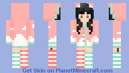 Blobfish girl Minecraft Skin