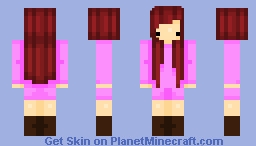 Red Velvet Cake laced with Love Minecraft Skin