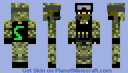 Soldier Minecraft Skin