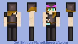 Starbit the Ender Witch- Silvervile Minecraft Skin