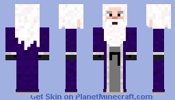 10 thousand year old Wizard Minecraft Skin