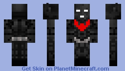 Batman Beyond Minecraft Skin