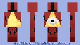Bill cipher -remake Minecraft Skin
