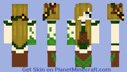 Dryad -- Magic Skin Contest Minecraft Skin